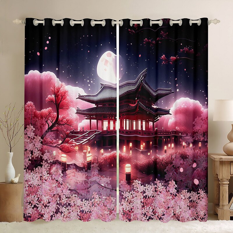 Japanese Curtains - Etsy