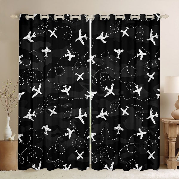 Airplane Curtains - Etsy