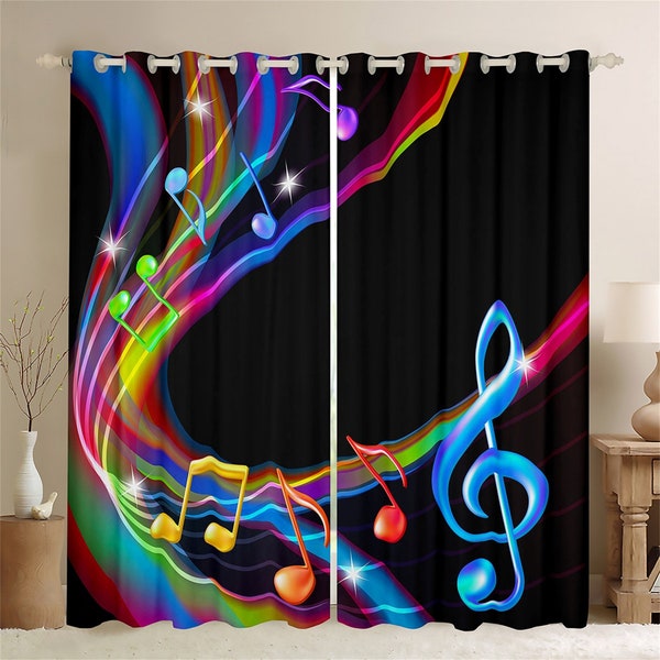 Music Shower Curtain - Etsy