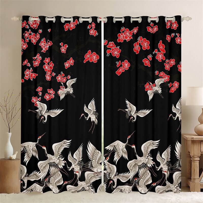 Japanese Curtains - Etsy UK