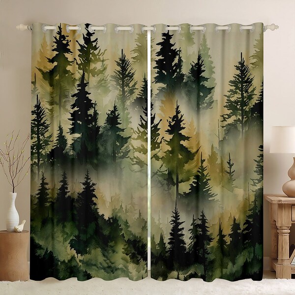 Tree Curtains - Etsy