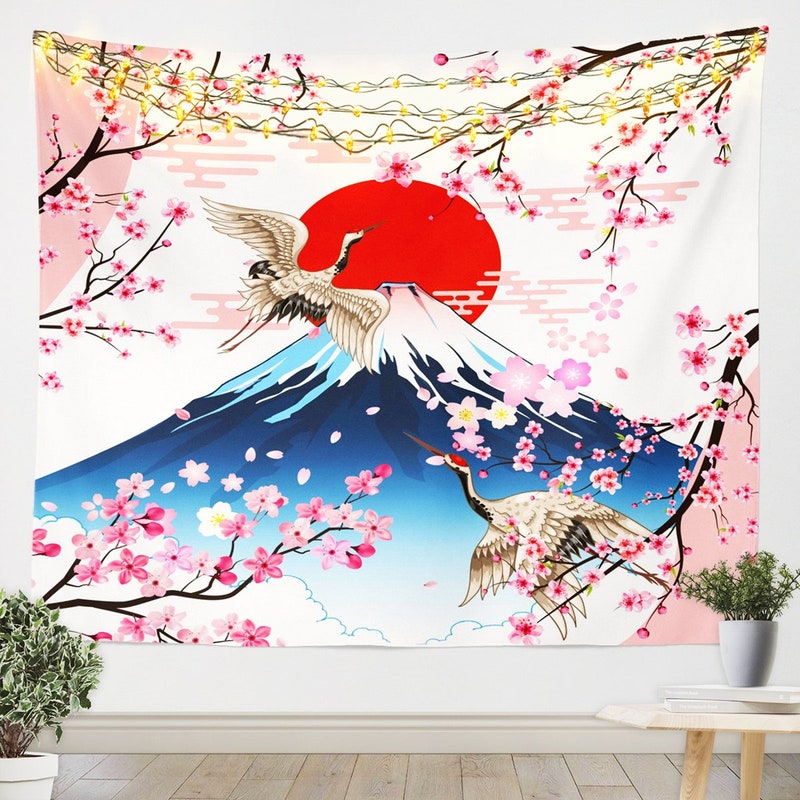 Japanese Tapestry - Etsy