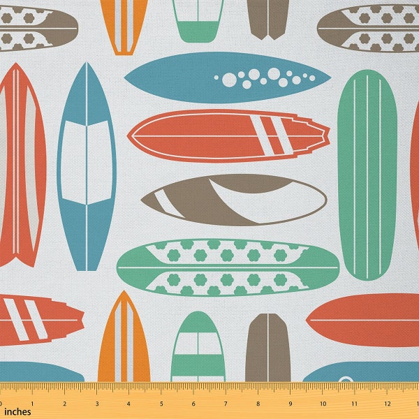 Surfing Fabric - Etsy