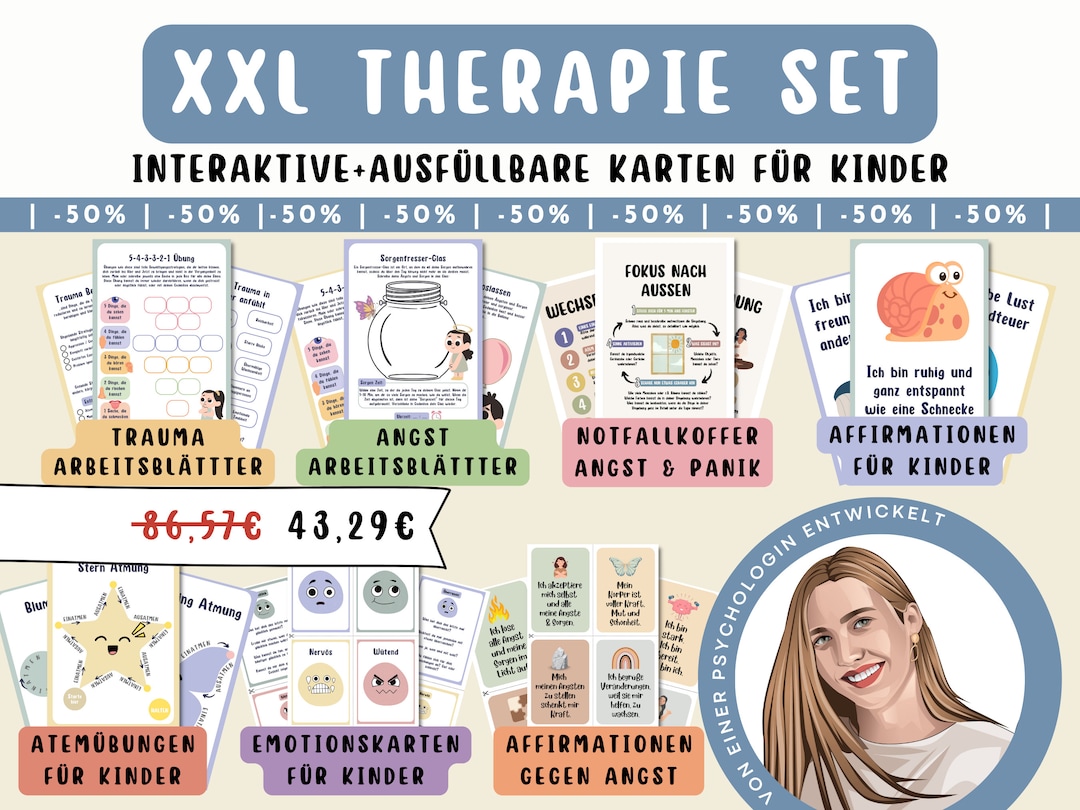 Therapy Materials Psychotherapy Children Therapy Cards Mental Health ...