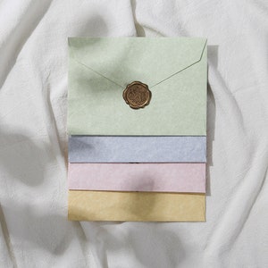 Sheep Parchment Envelope Letter Set With Lacquer Seal Romantic Retro ...