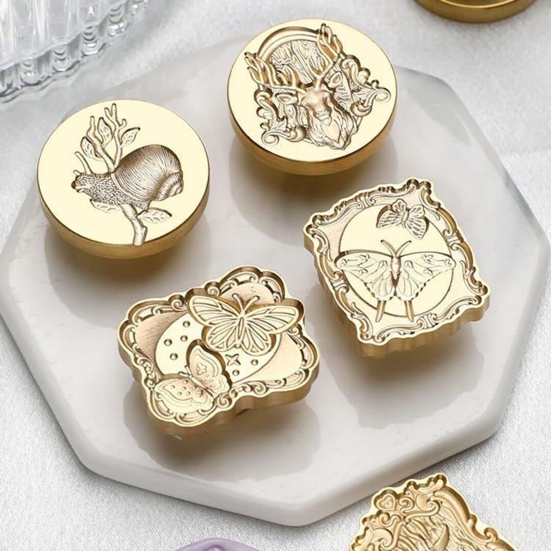 Original Embossed Wax Seal Personalized Seal Wedding Invitation Wedding ...