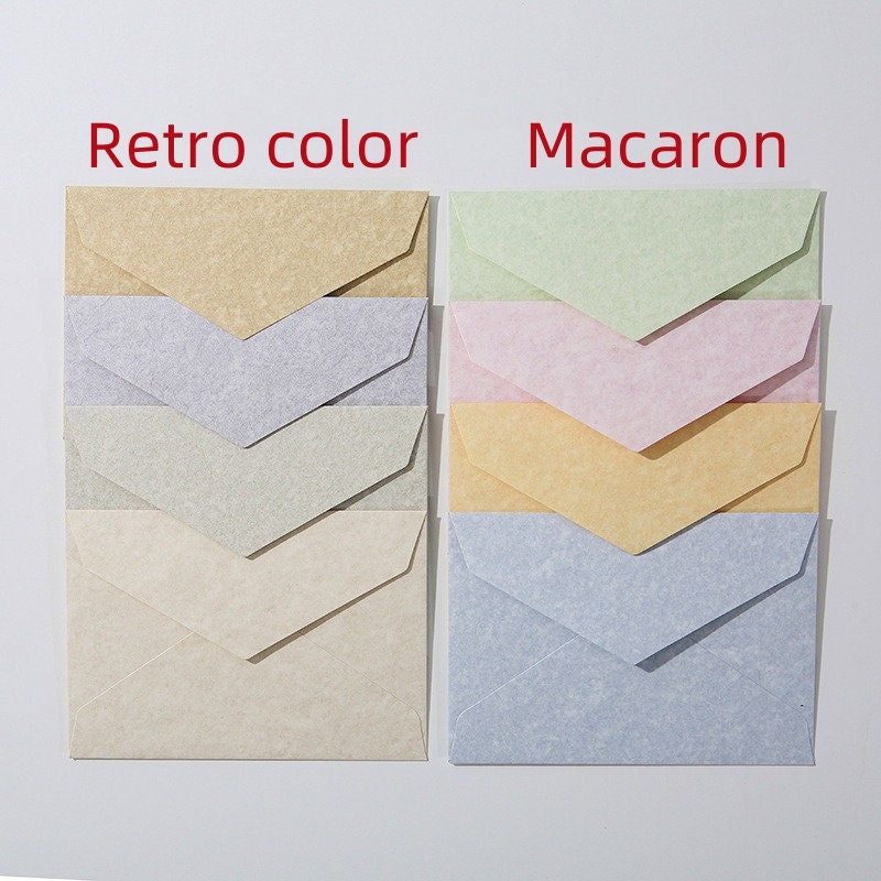 Sheep Parchment Envelope Letter Set With Lacquer Seal Romantic Retro ...