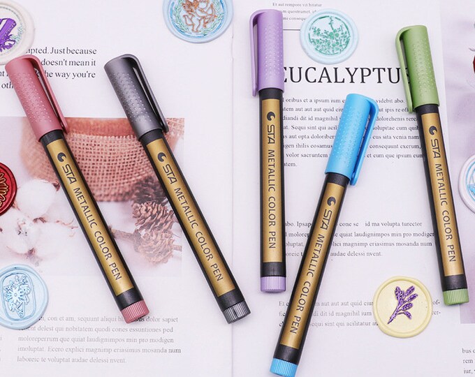 Lacquer Wax Coloring Pen, Water Pen Marker Pen, Paint Note Number Pen ...