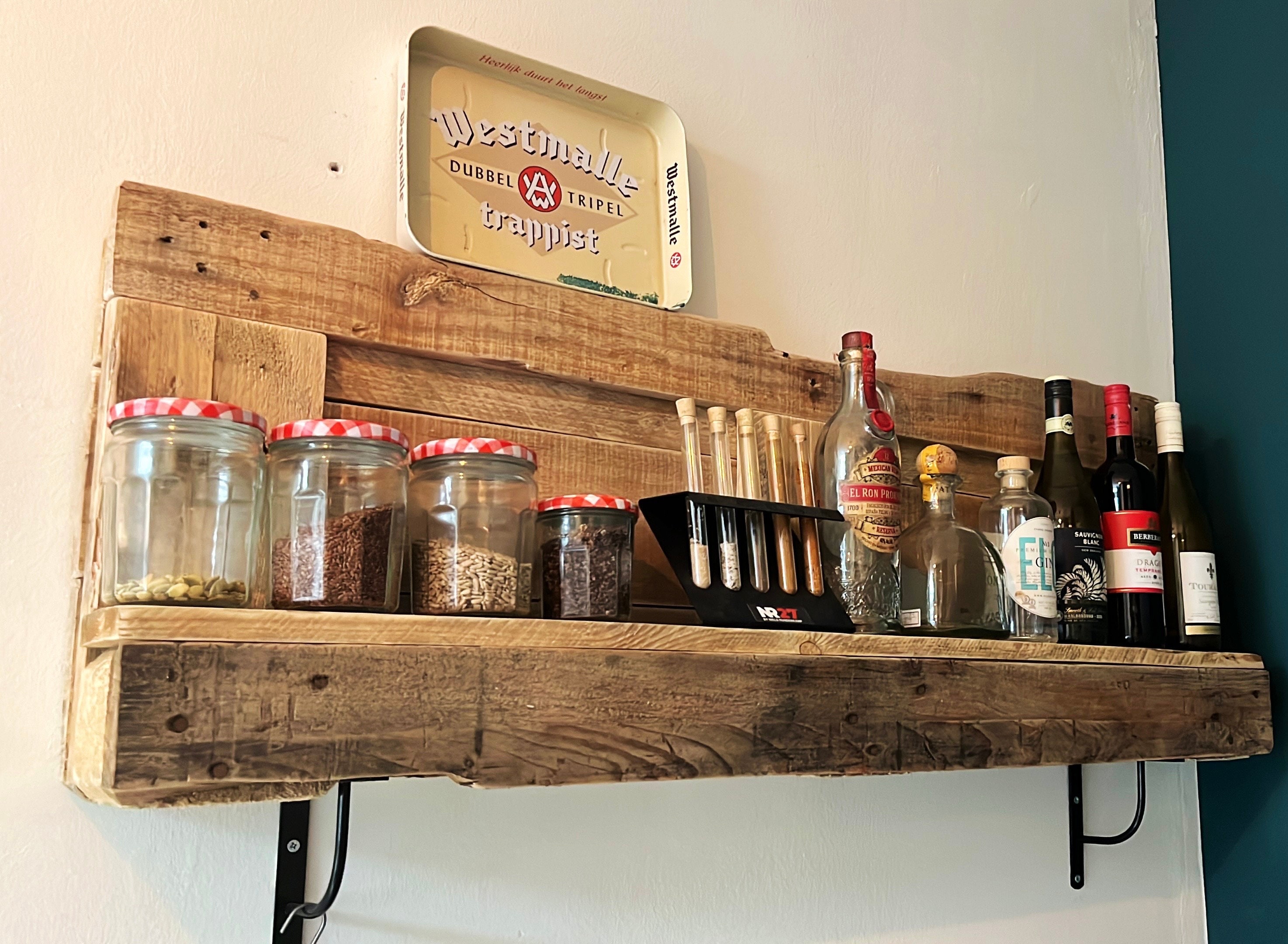 Kitchen Pallets Shelf - Etsy