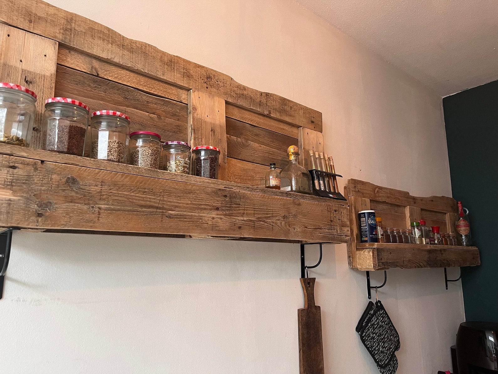 Kitchen Pallets Shelf - Etsy