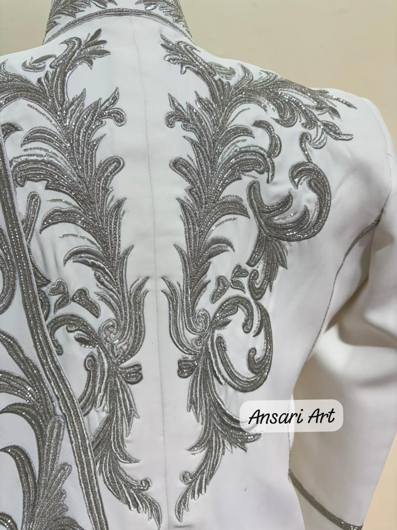 Men Gothic Prince Costume. Black Velvet Gold Embroidered Military Tunic ...