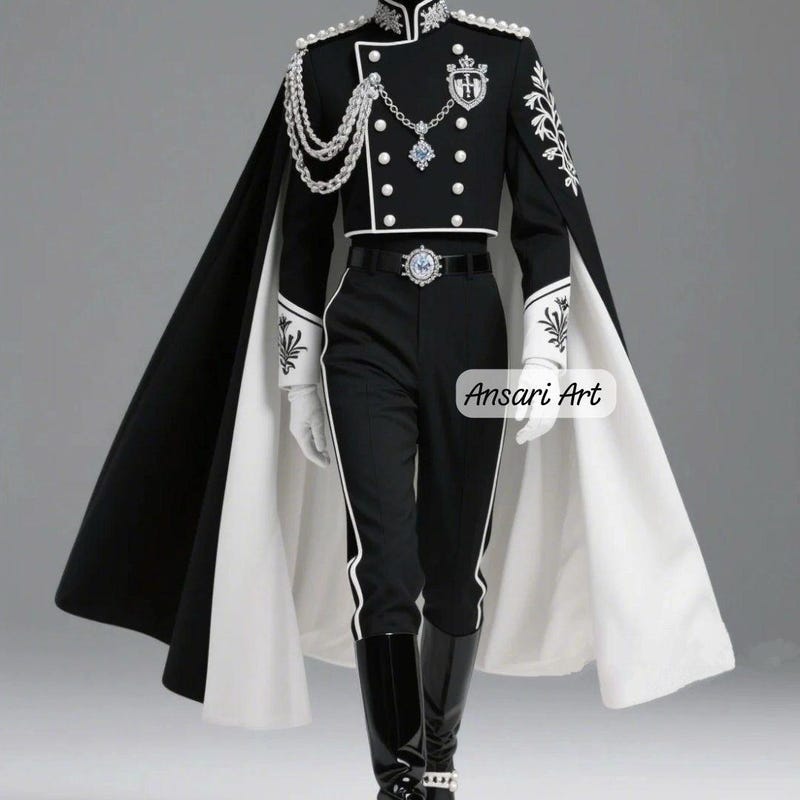 Military Cape Suit - Etsy