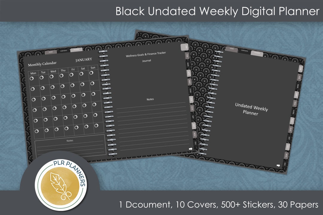 Customizable/personalized Digital Planner - Etsy