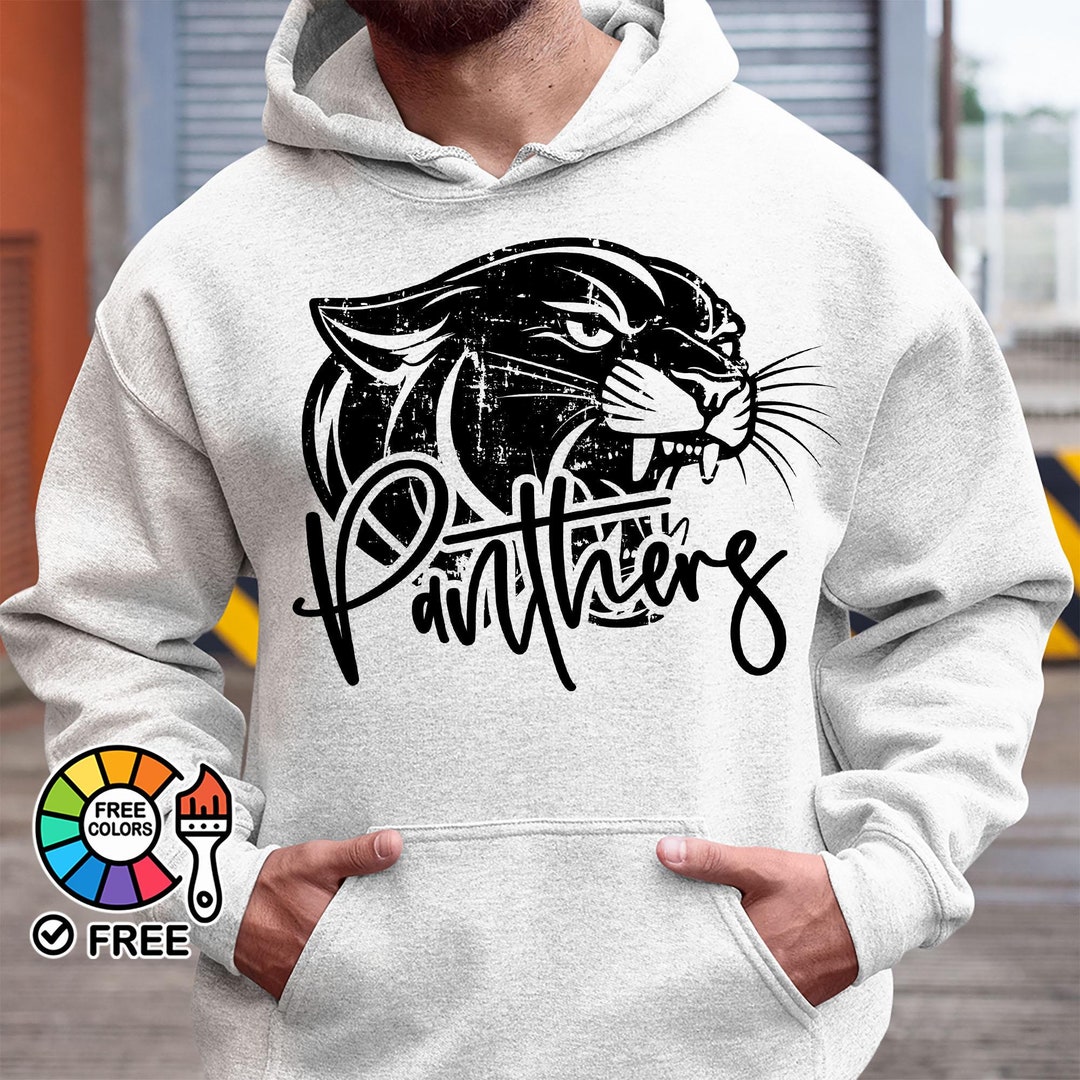 Distressed Panthers Png Design for Shirt We Are Panther Mascot Team ...