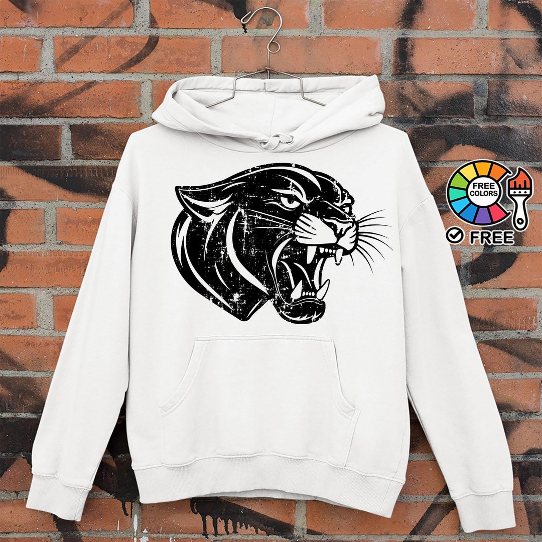 Panthers Mascot PNG – Game Day Spirit Distressed Sublimation Design - Etsy