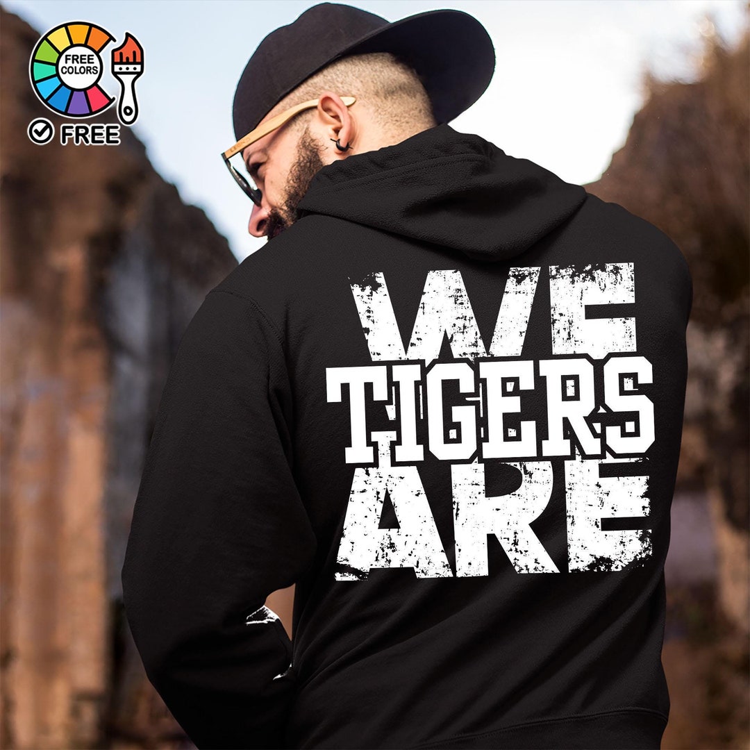 We Are Tigers Distressed PNG – Custom Mascot Team Pride Design for ...
