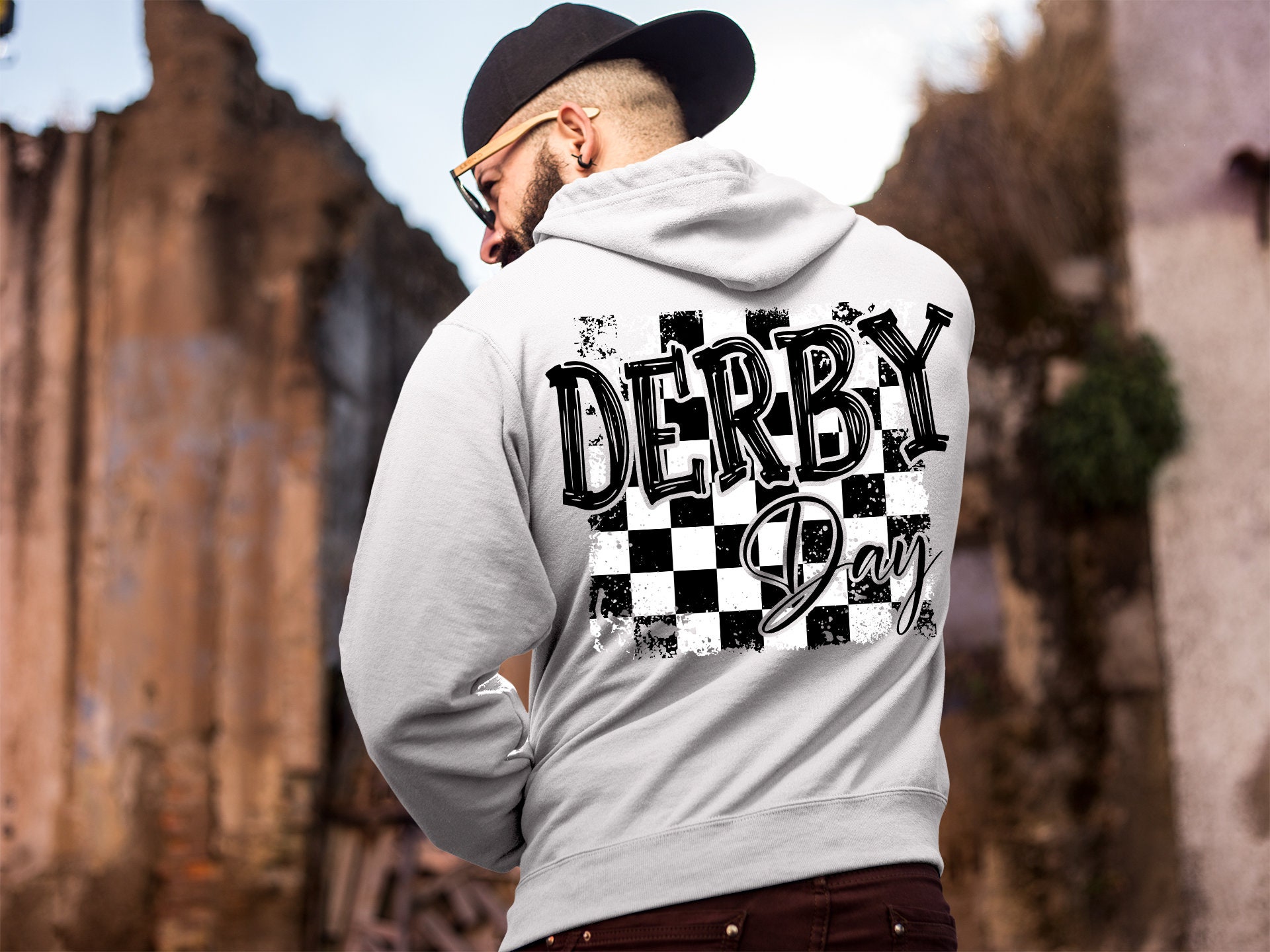 Distressed Derby Day Png Shirt Design Sublimation. Racing Horse Png - Etsy