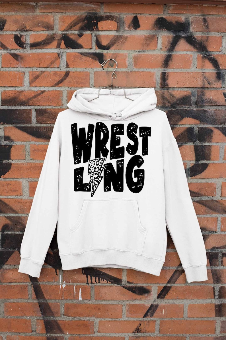 Wrestling Png. Black Wrestling Leopard Lightning Bolt Distressed PNG ...