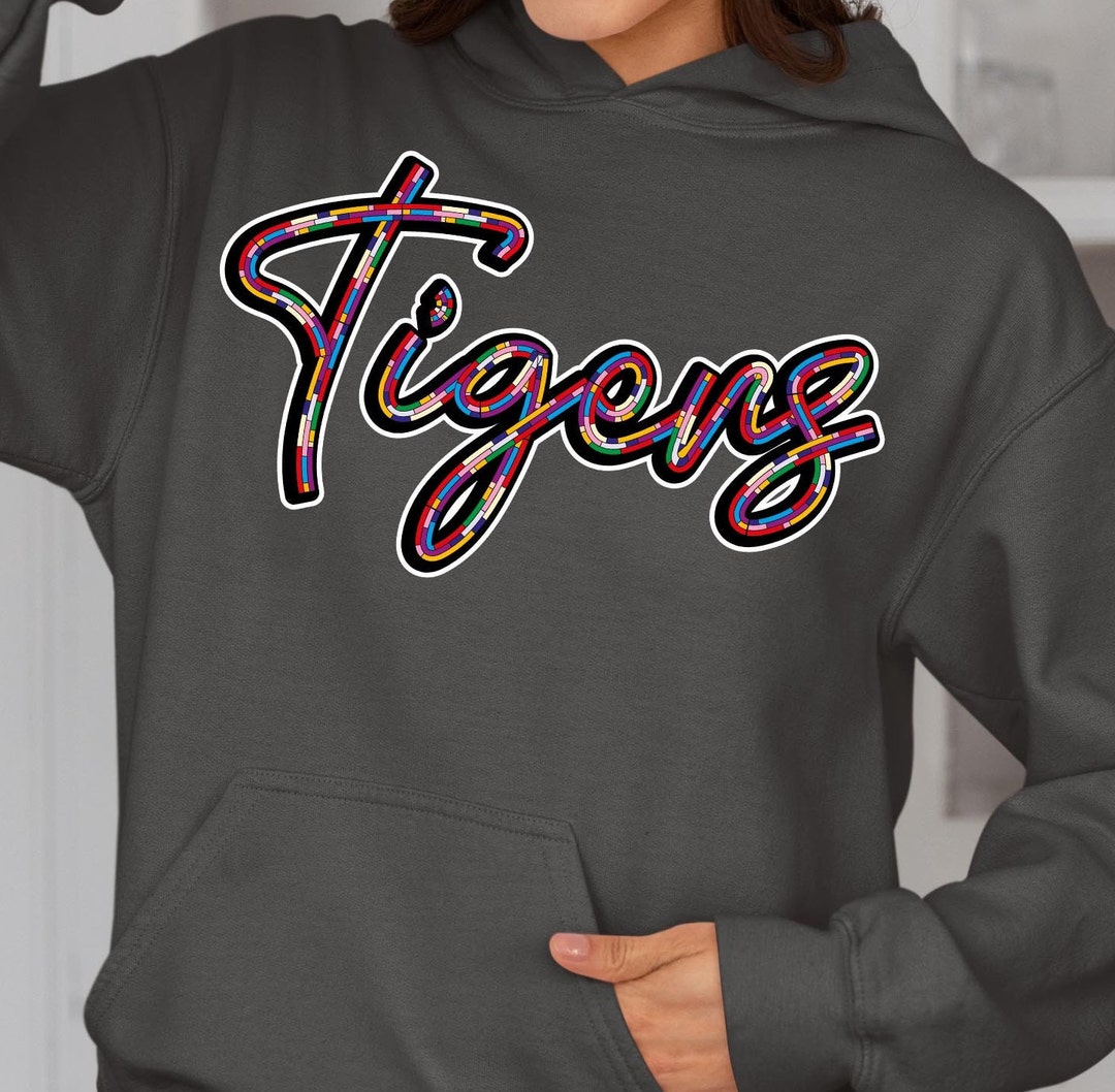 Distressed Tigers Png Design for Shirt. We Are Bright Multicolored ...