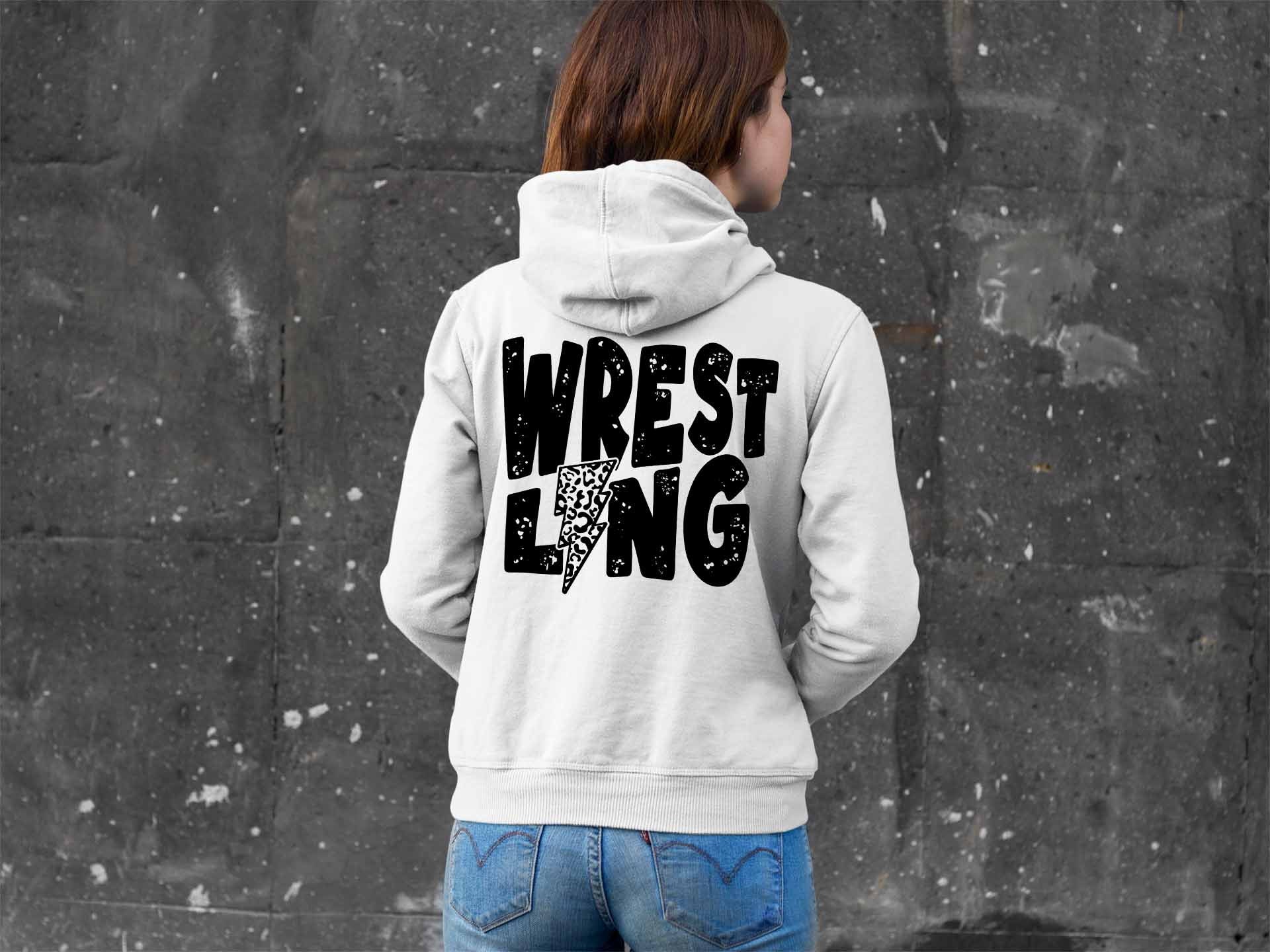 Wrestling Png. Black Wrestling Leopard Lightning Bolt Distressed PNG ...