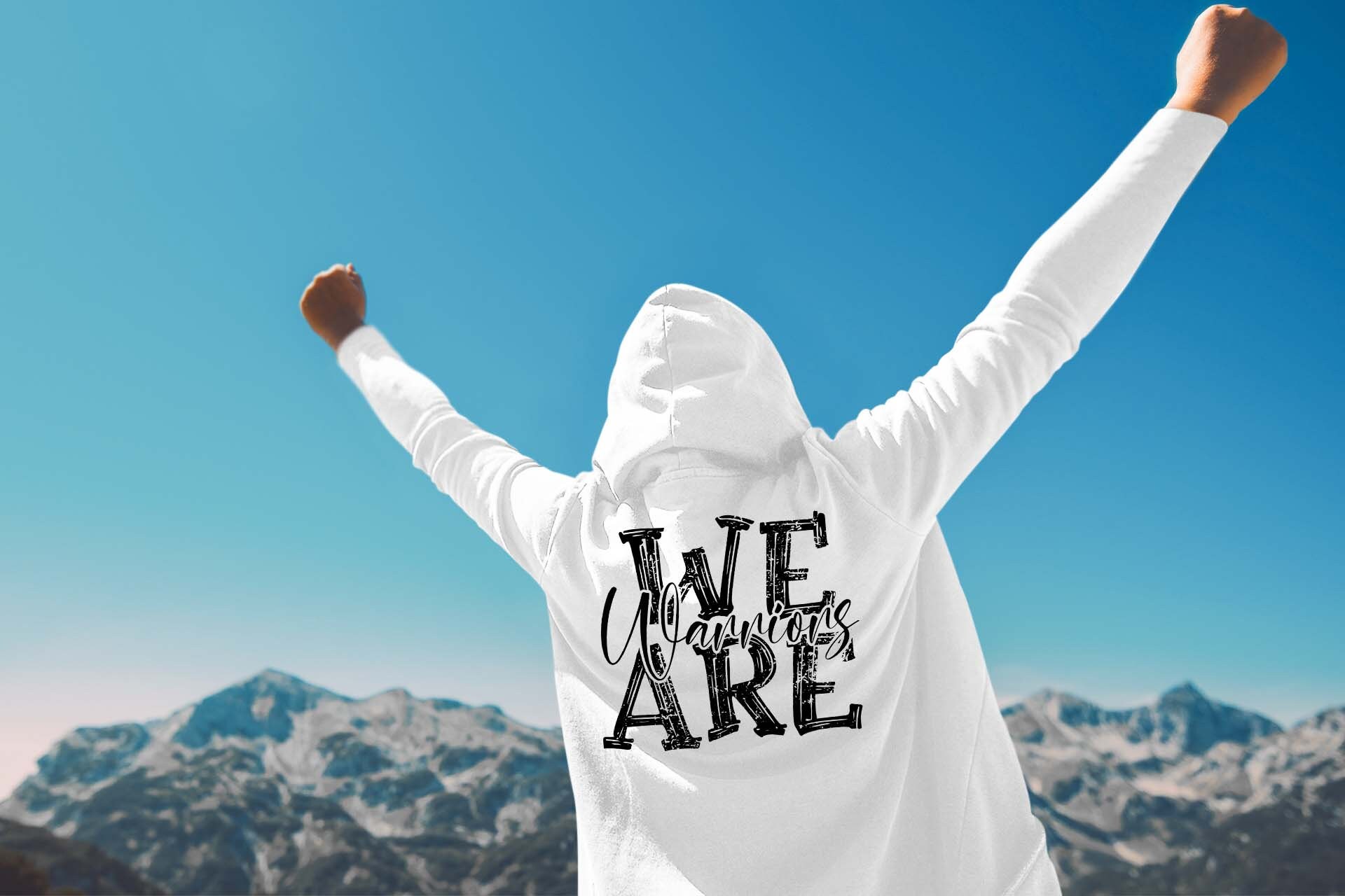 Distressed We Are Warriors Png Design for Shirt. Mascot Team Png Design ...