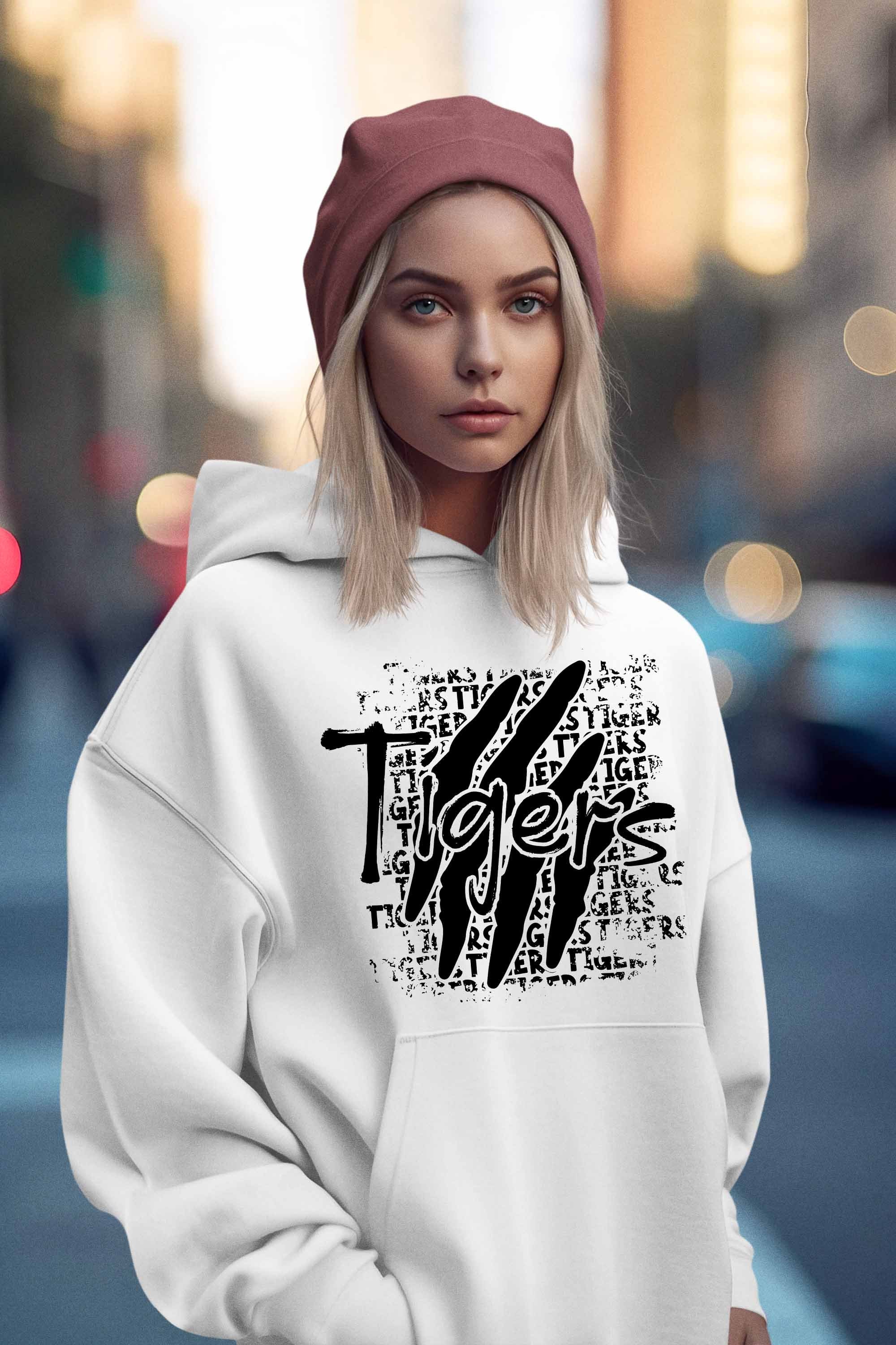 Distressed Black Tigers Png Design for Shirt. We Are Tiger Mascot Team ...