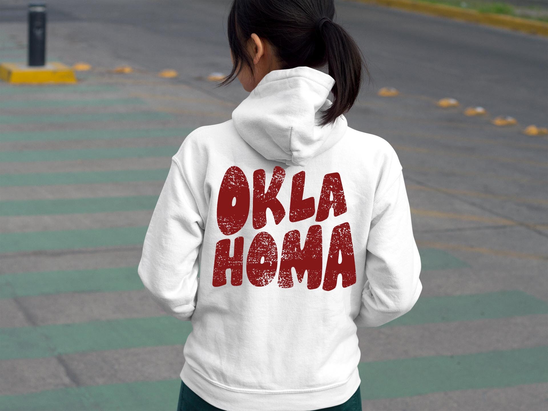 Oklahoma Game Day Distressed PNG Files. Oklahoma Footbal Baseball ...
