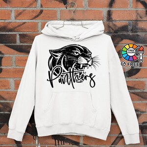 Distressed Panthers Png Design for Shirt We Are Panther Mascot Team ...