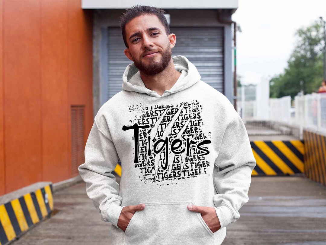 Distressed Tigers Mascot Png. Tiger Team Design for Print Shirt.tigers ...