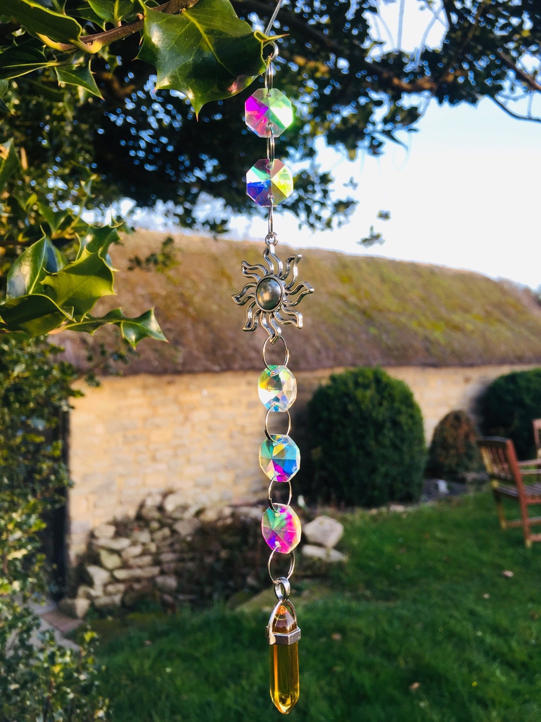 Solar Plexus Sun Suncatcher - Etsy