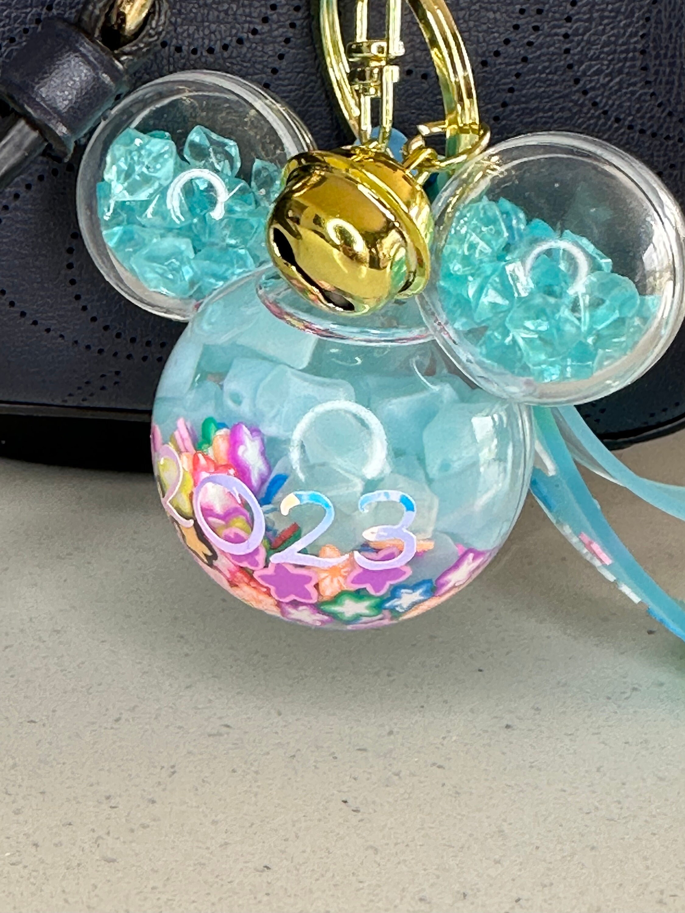 Disney Cruise Line Mickey Mouse Keyring / Handbag Charm Pixie Dust ...