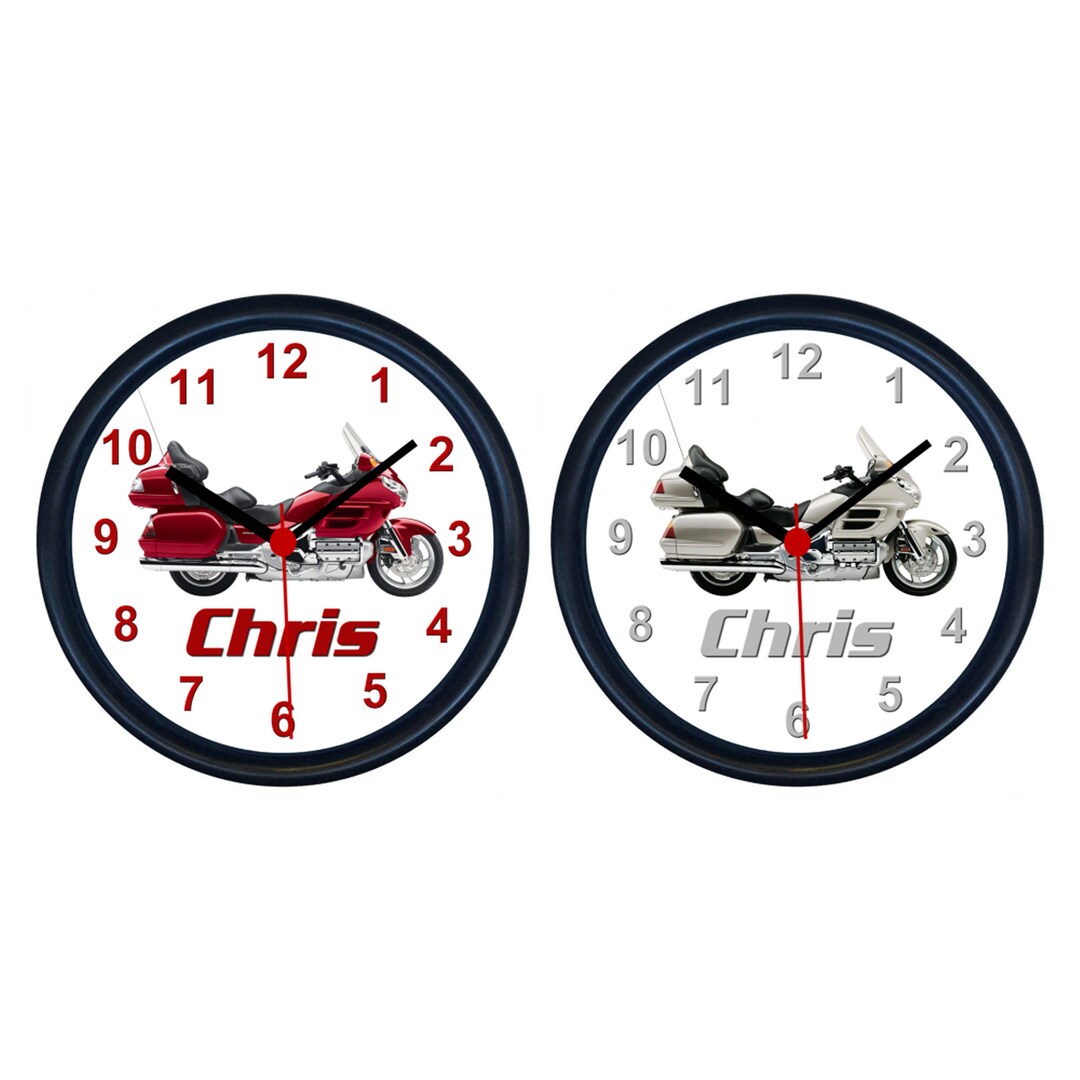 Personalised Classic Motorcycle/classic Motorbike Wall Clock for HONDA ...