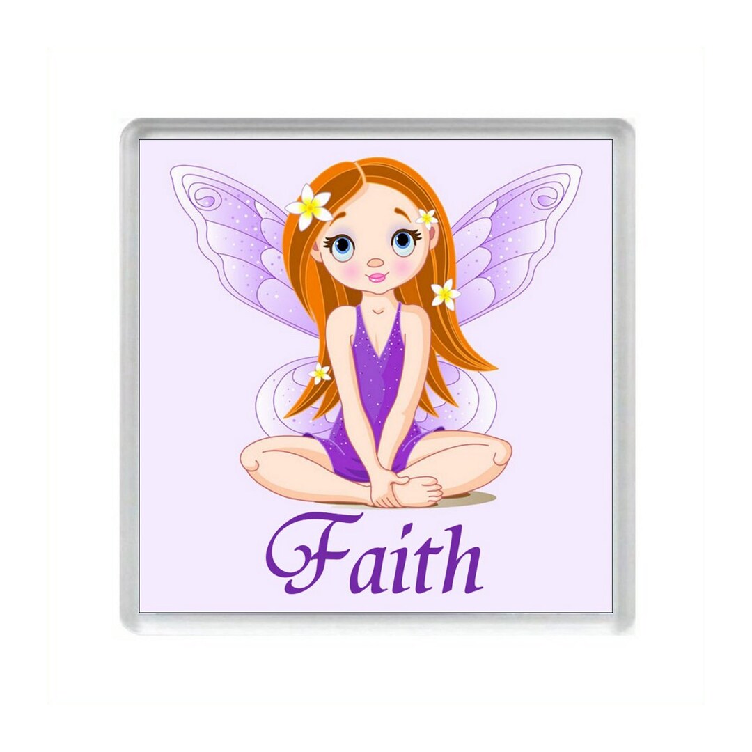 Personalised LILAC FAIRY Acrylic Fridge Magnet/refrigerator - Etsy