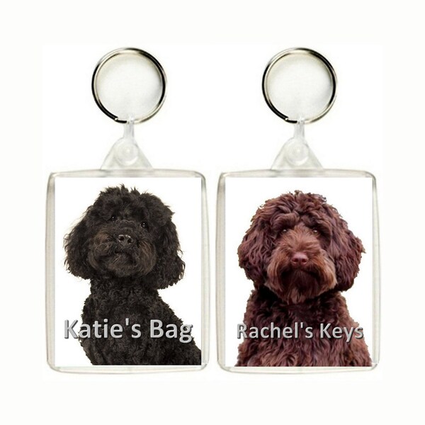 Labradoodle Keychain - Etsy