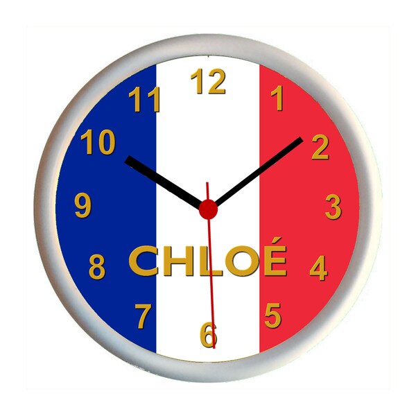 Wooden Flag Clock - Etsy