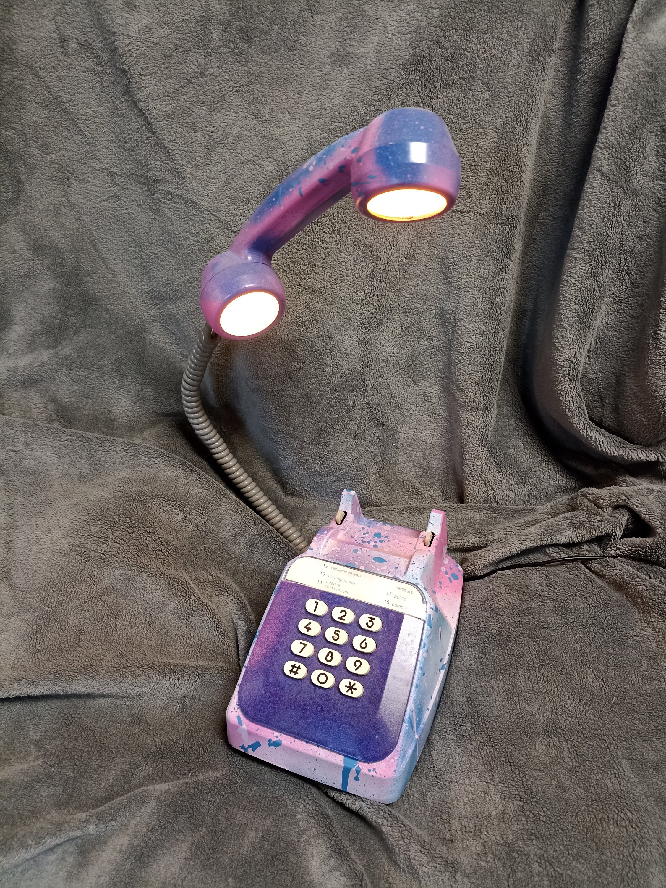 Vintage Telephone LED Mood Light - Etsy