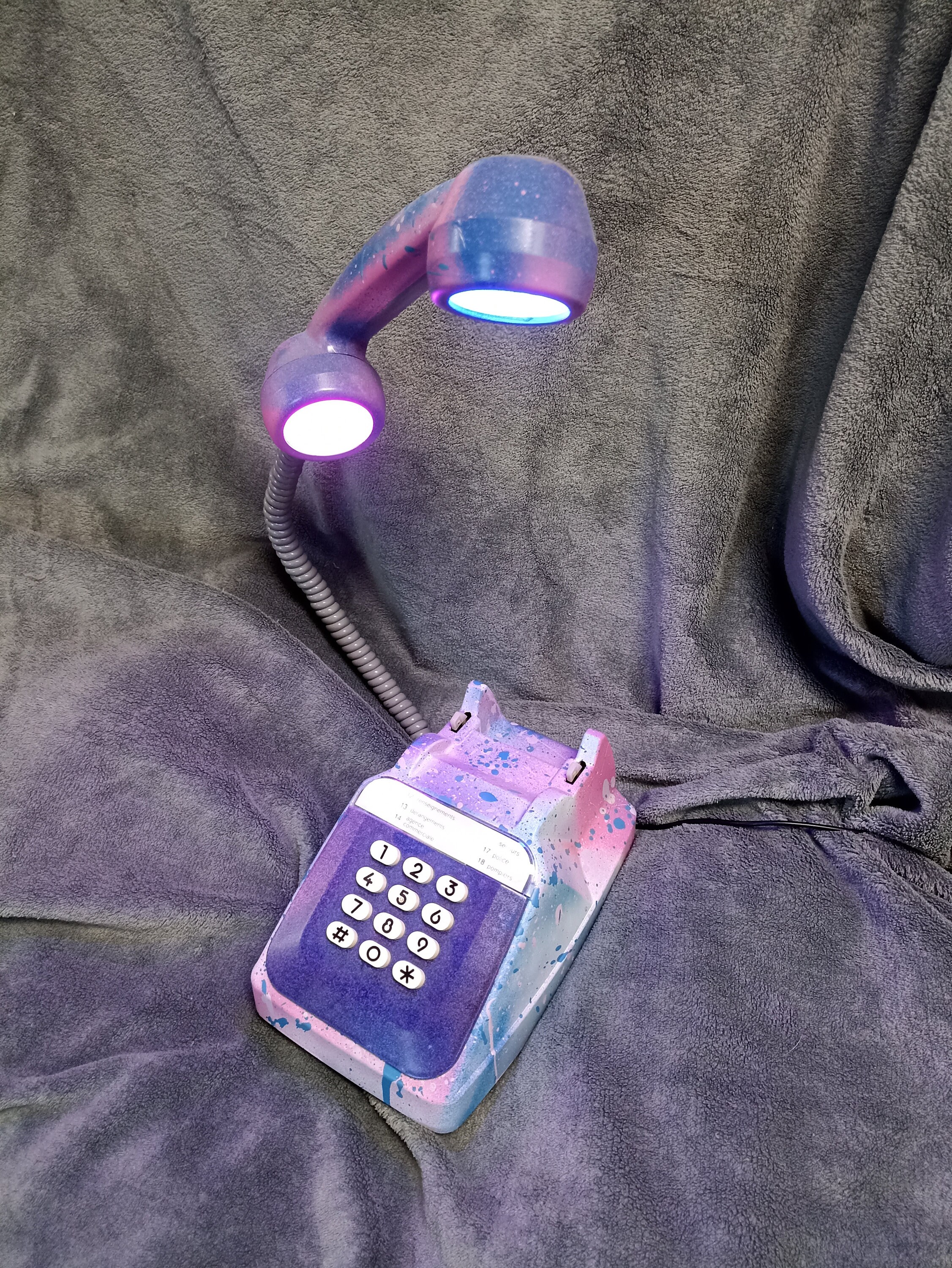 Vintage Telephone LED Mood Light - Etsy