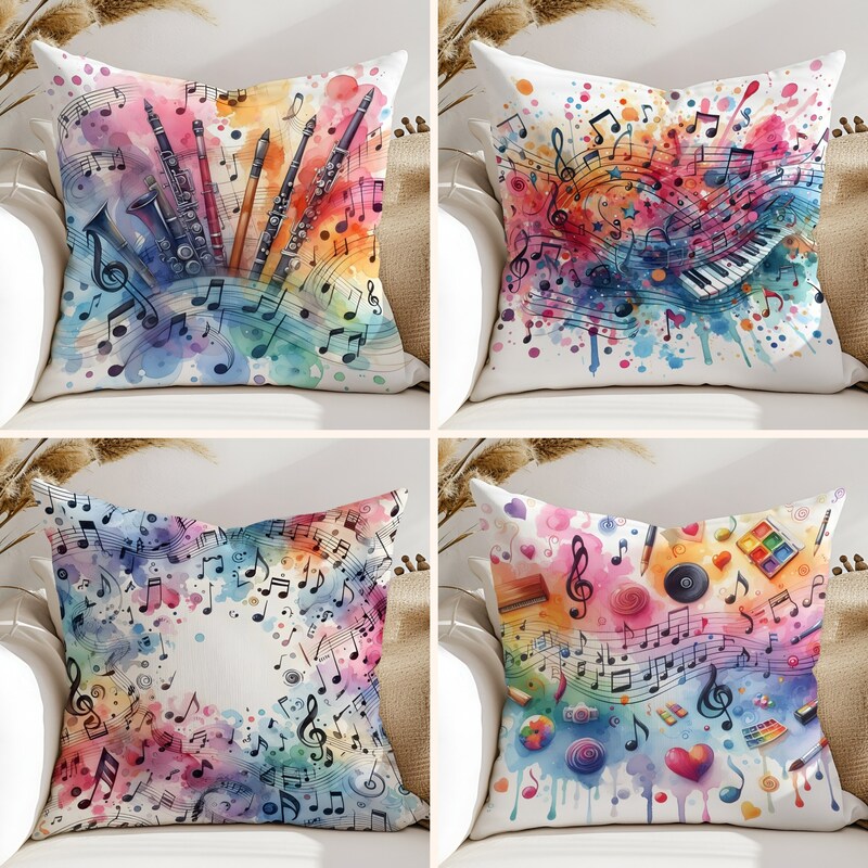 Music Pillow - Etsy