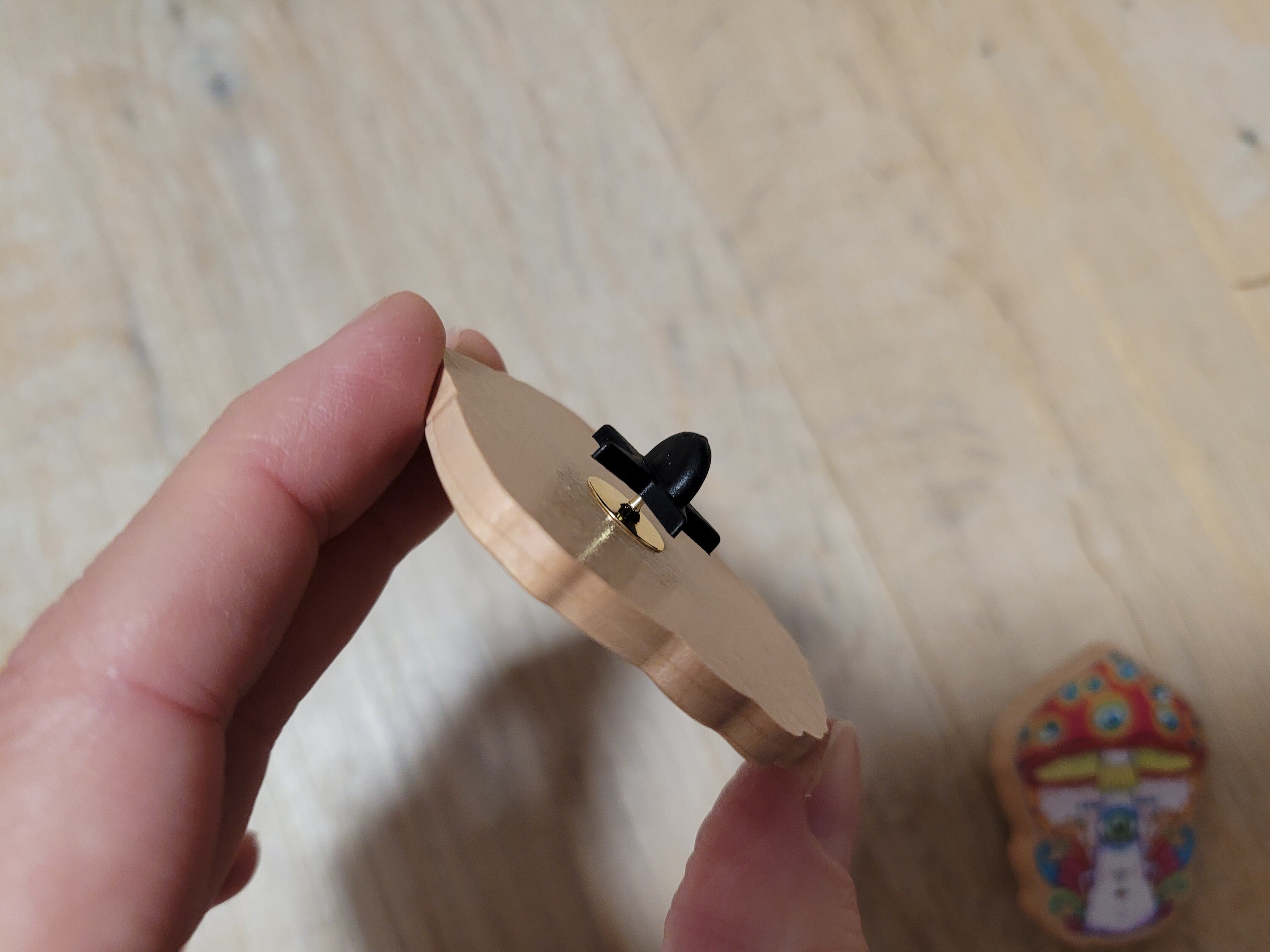 Unique Wooden Pins trust the Universe I Lapel Pin - Etsy