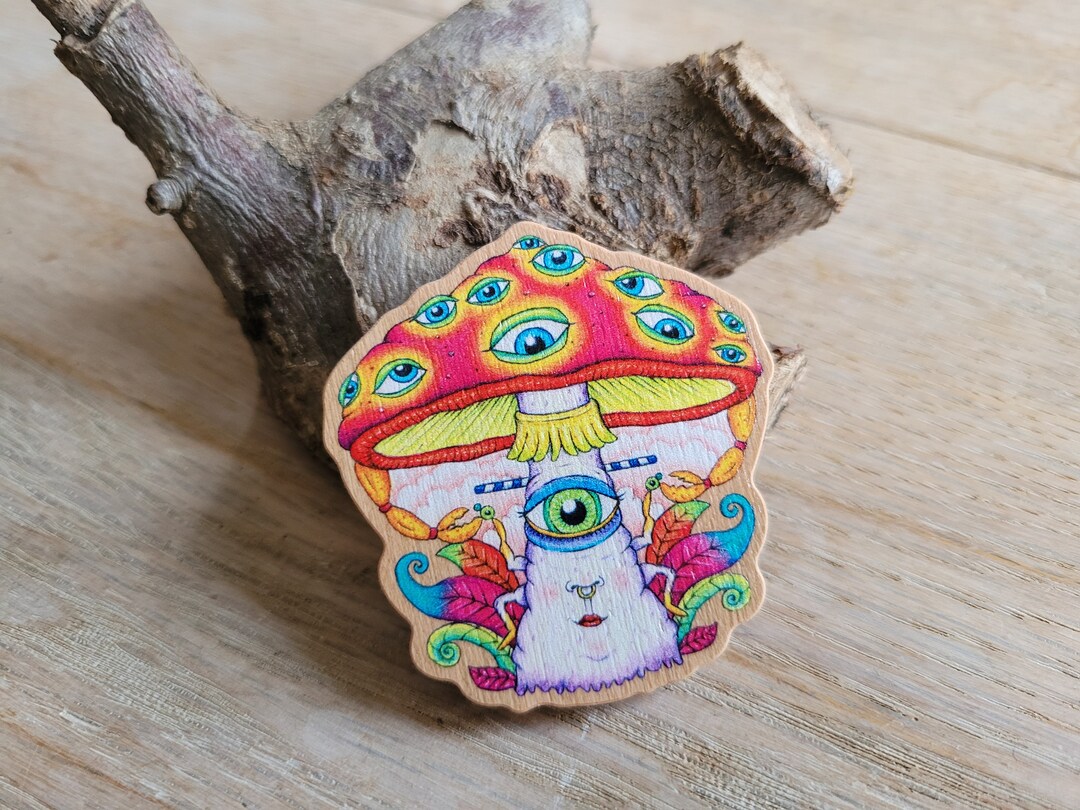Unique Wooden Pins trust the Universe I Lapel Pin - Etsy