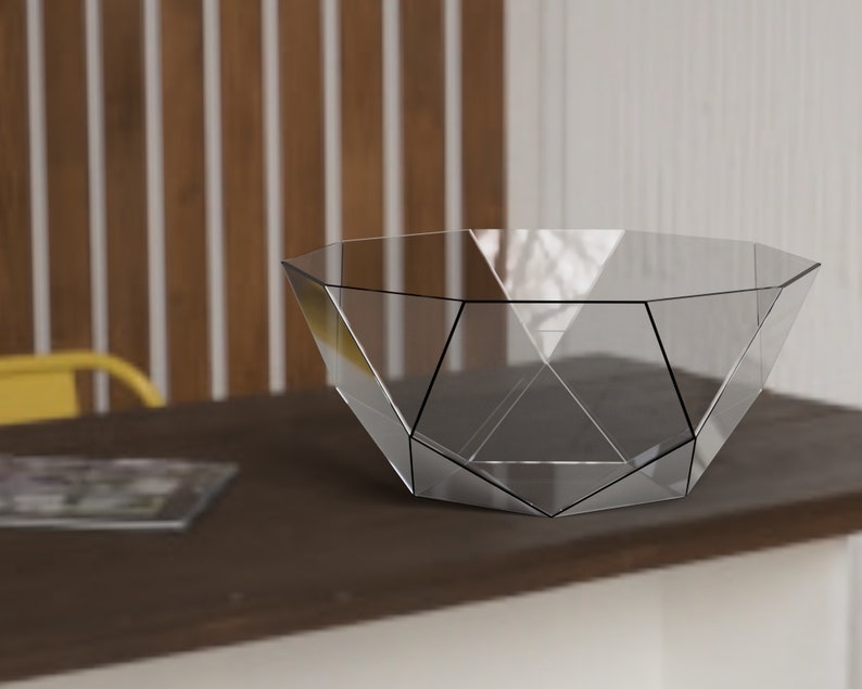 Stained Glass Sphere Pentagonal Terrarium Pdf Template. - Etsy