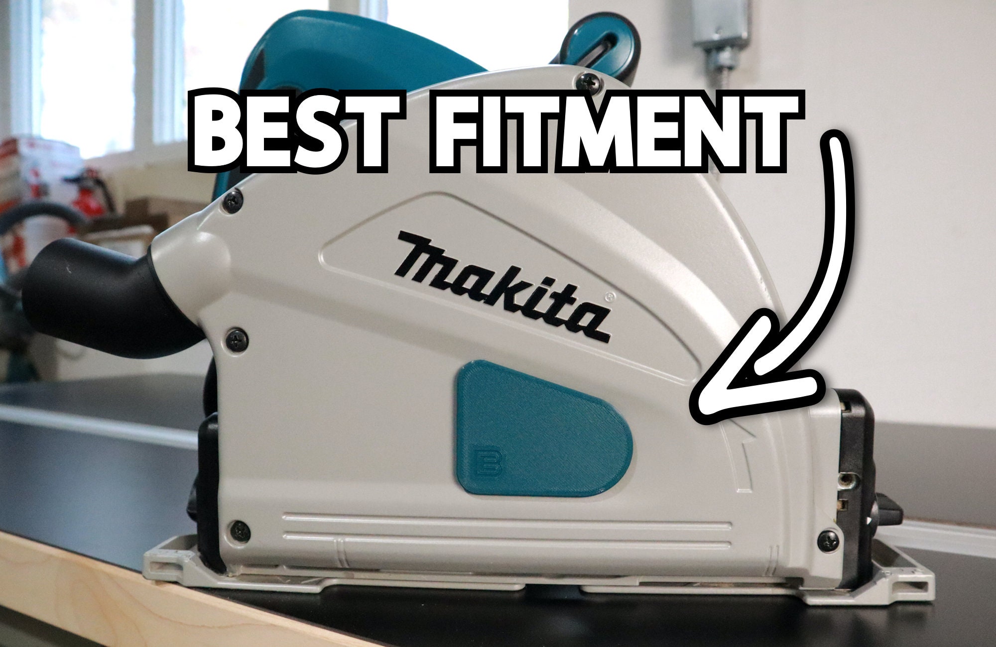 Makita Track Saw Arbor Hole Dust Cover 2.0 - SP6000J **corded Model ...