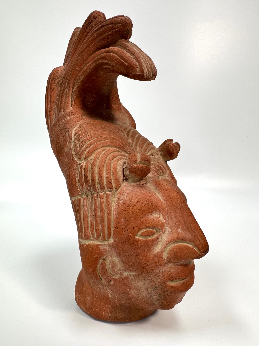 Peruvian Huaco Replica Pottery - Etsy