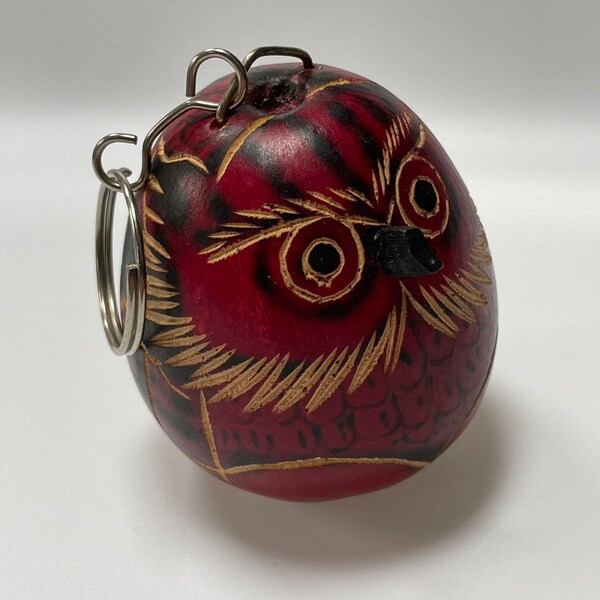 Owl Key Ring - Etsy UK