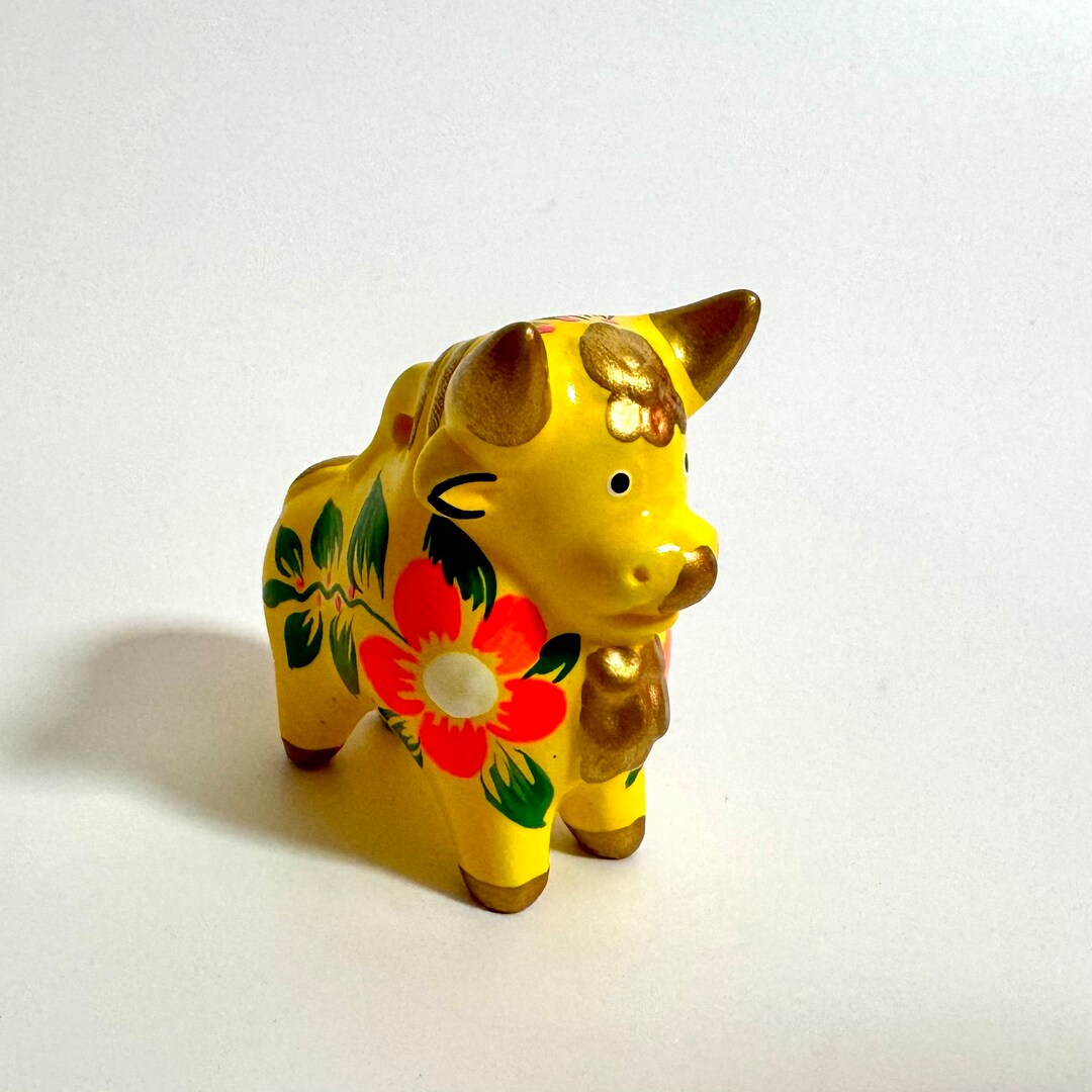 Mini Peruvian Bull Torito De Pucara Terra Cotta Pottery - Etsy