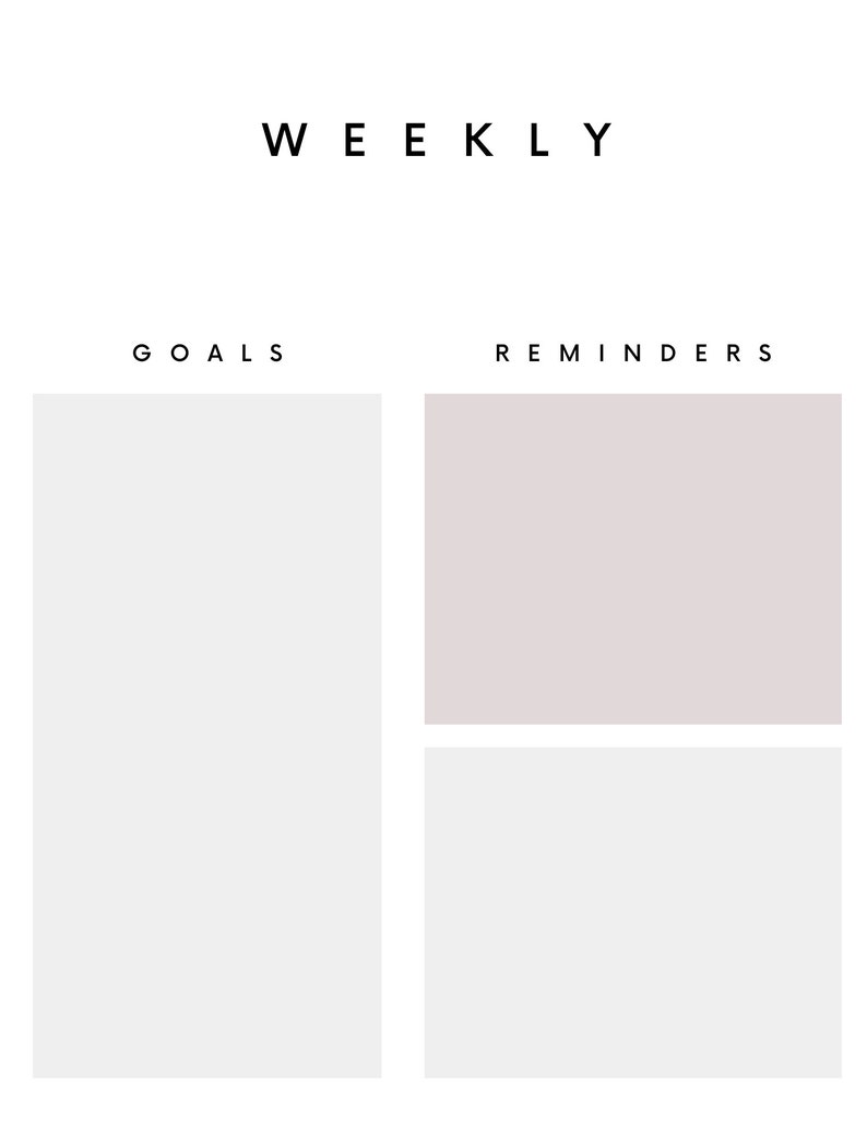 Weekly Habit Tracker for Success, Canva Template, Printable Habit ...