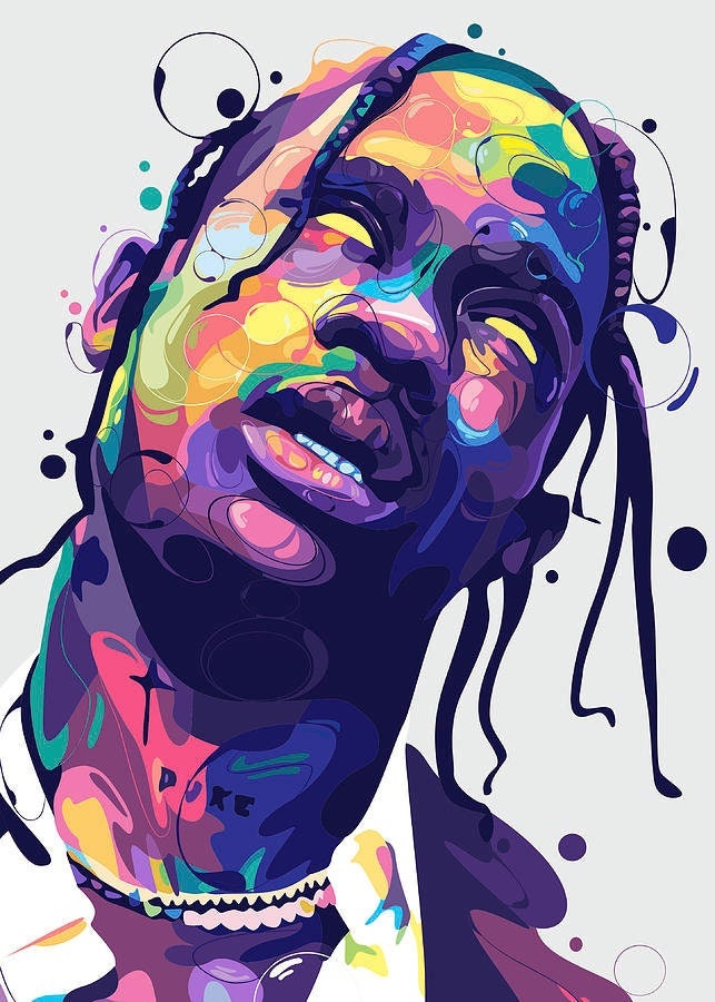 Travis Scott Poster - Etsy
