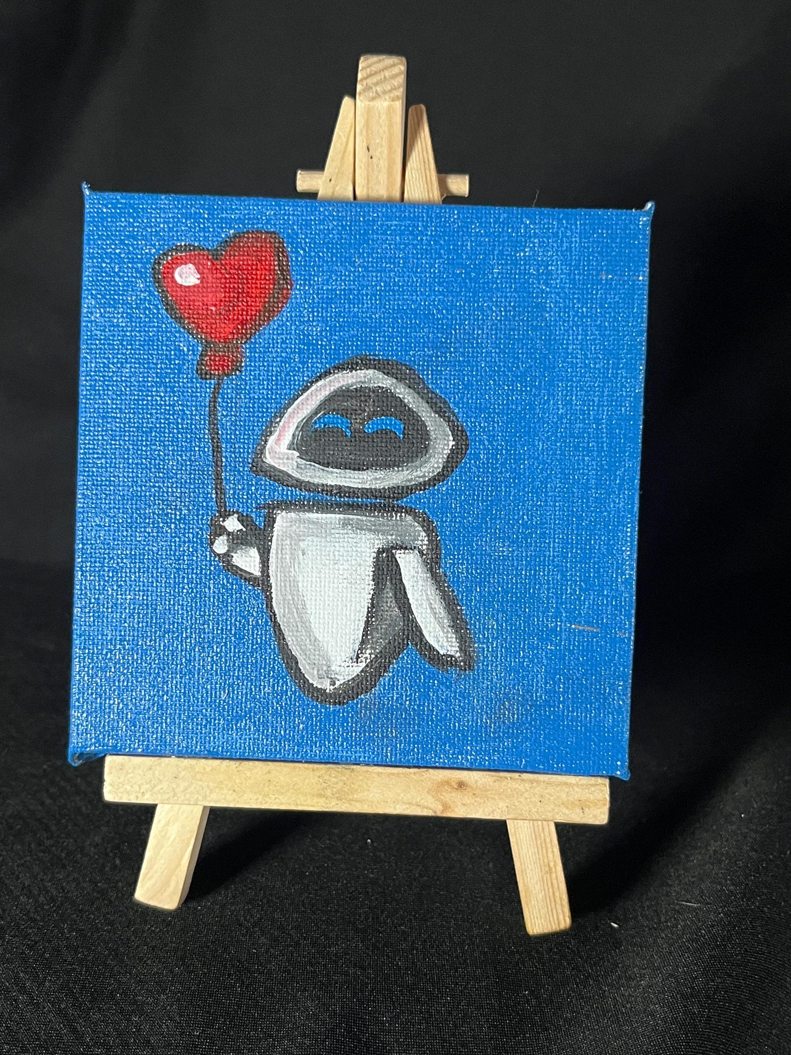 Eva- Wall E (small Painting) - Etsy