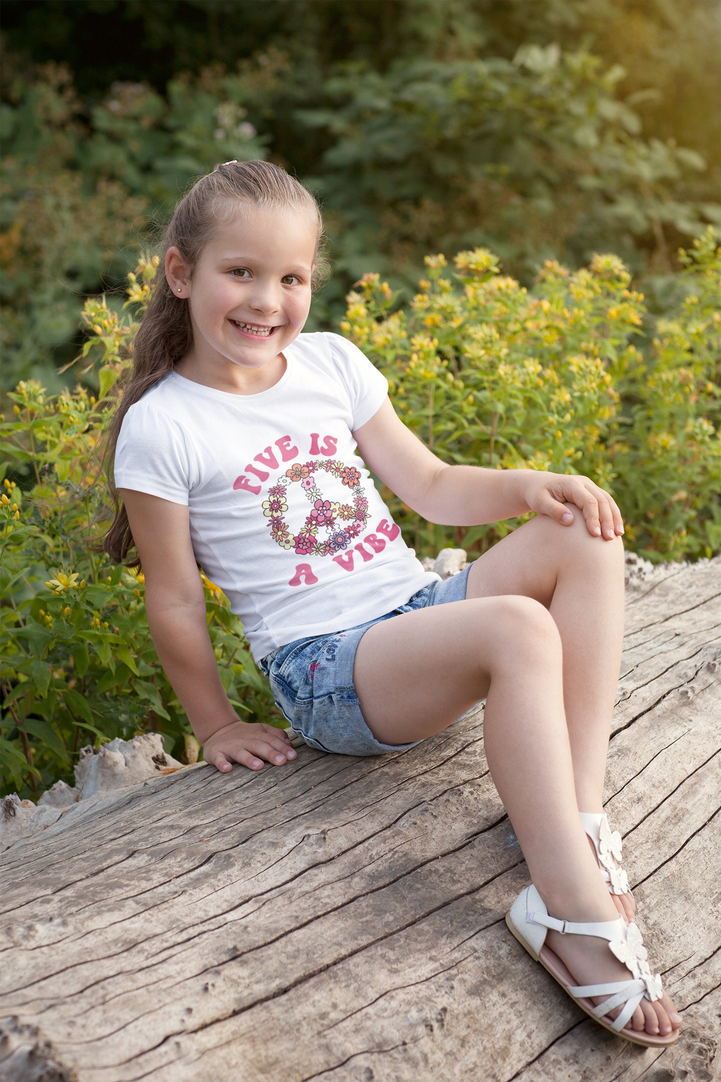 Fifth Bday PNG Five is A Vibe PNG Digital Download PNG 5 - Etsy