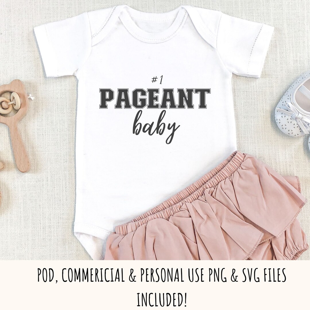 Pageant #1 Family SVG File for Pageant Baby, DIY Pageant, Beauty ...